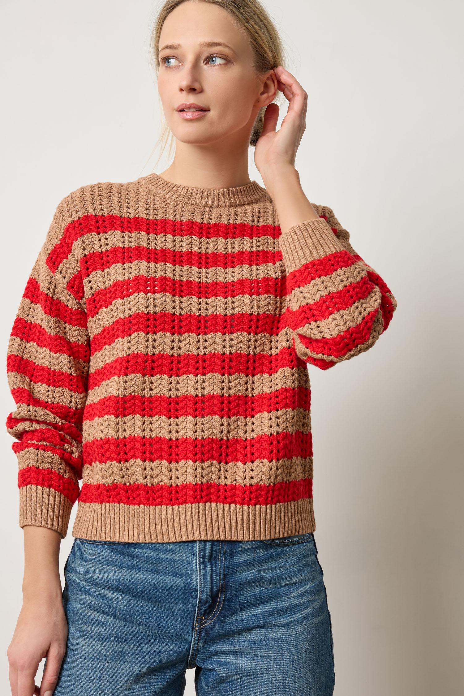 Stripe Stitch Sweater – Lilla P